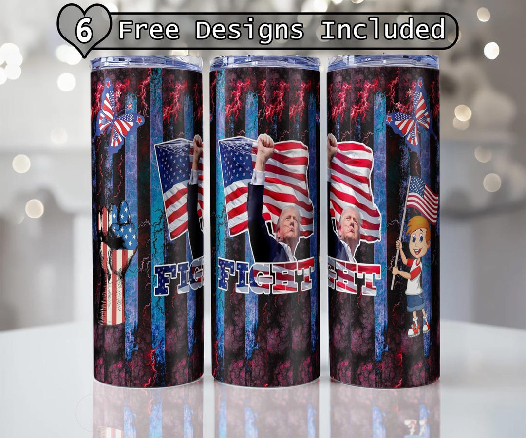 Trump 2024 Tumbler Wrap That's My President PNG Freedom Seamless ...