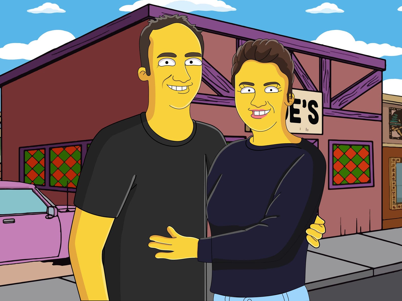 Custom Simpson Family Portrait, Custom Simpson Couple Portrait,custom ...