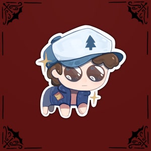 Dipper Pines 3" Sticker - Etsy