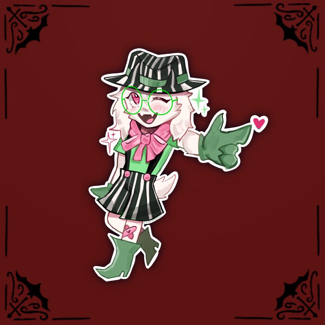 Ralsei Deltarune 3" Sticker - Etsy
