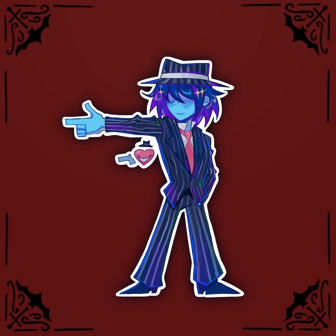Kris Deltarune 3" Sticker - Etsy