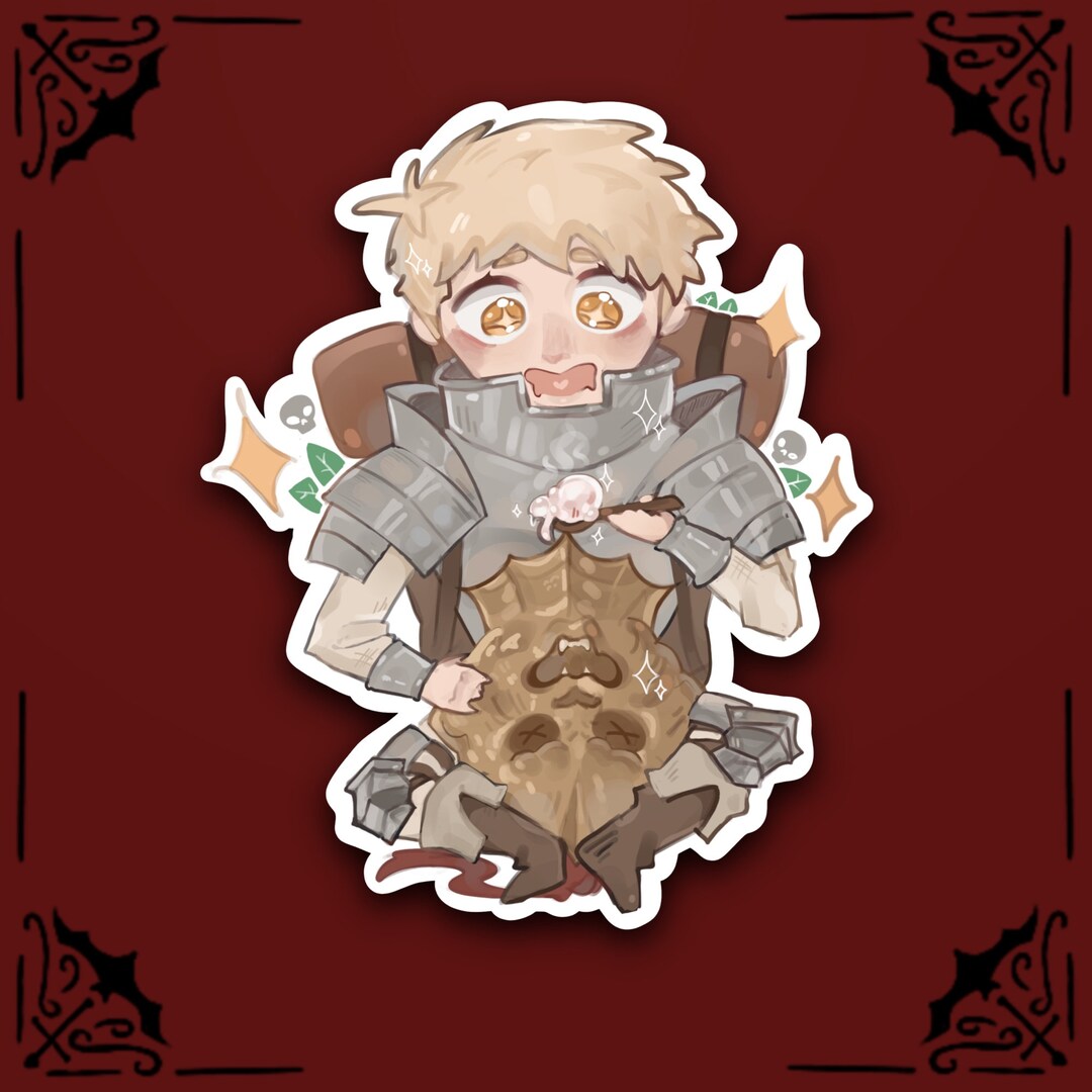 Laios Dungeon Meshi Sticker 3" - Etsy