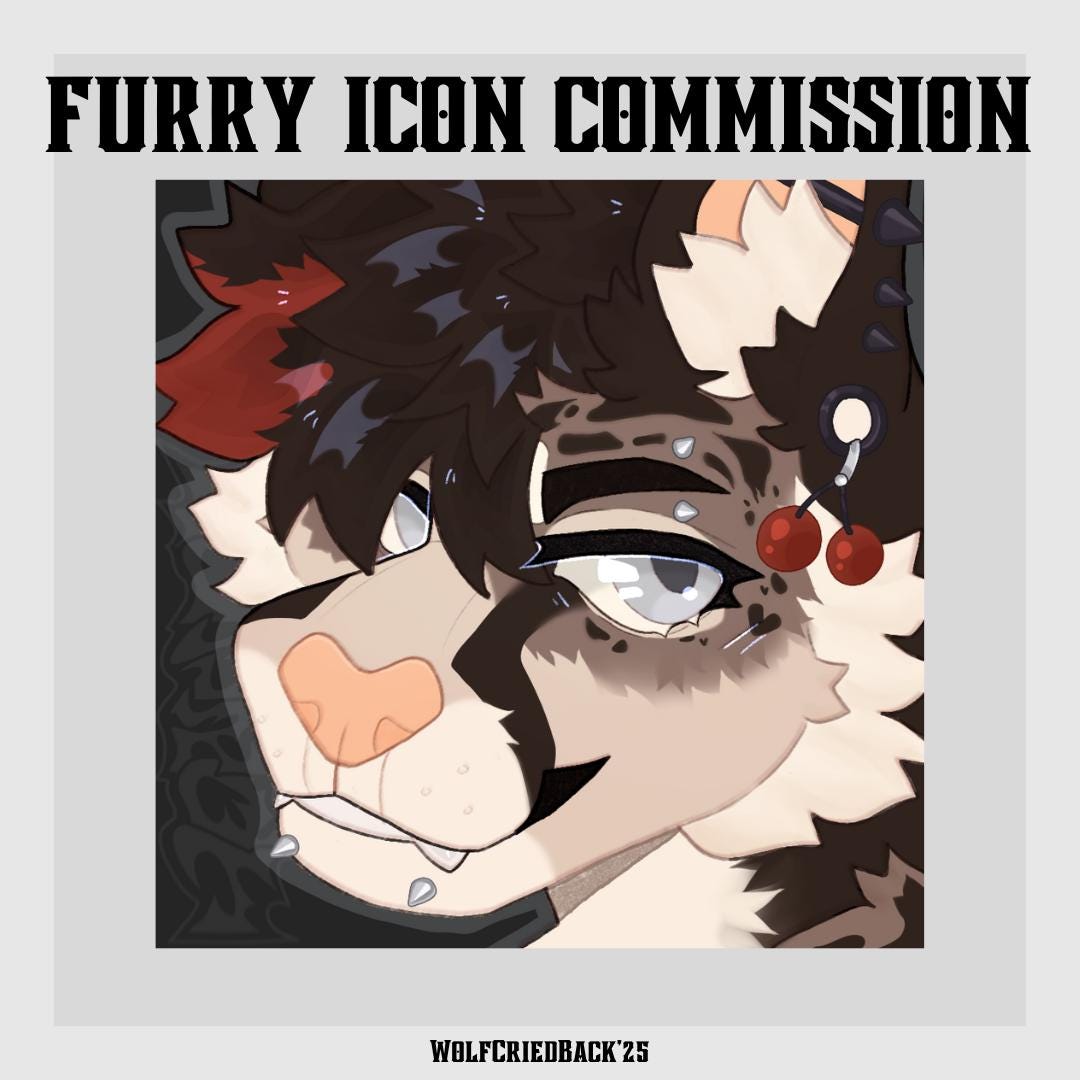 Furry Icon PFP Commission - Etsy