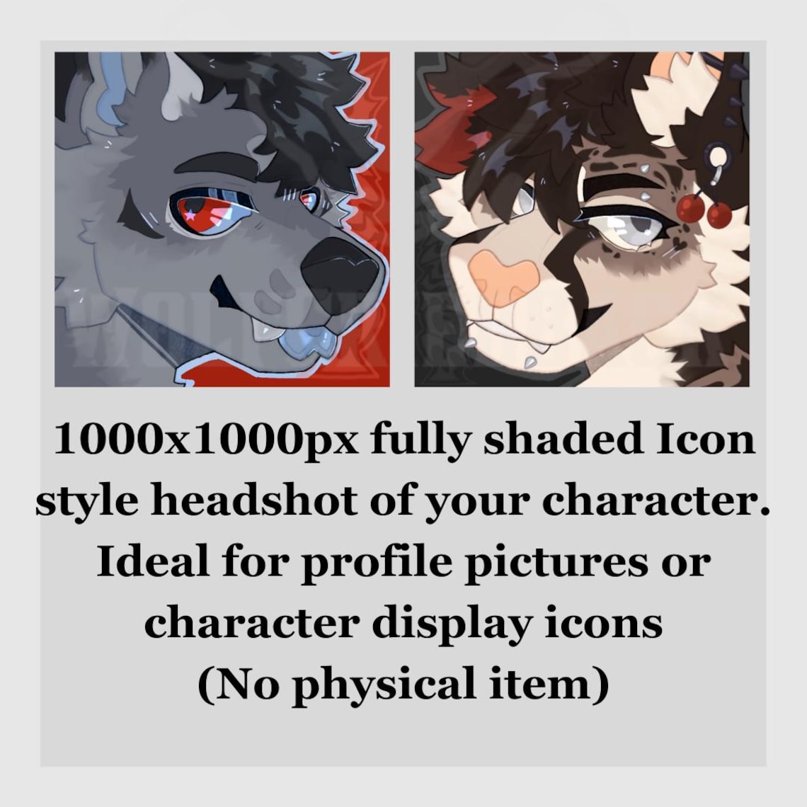 Furry Icon PFP Commission - Etsy