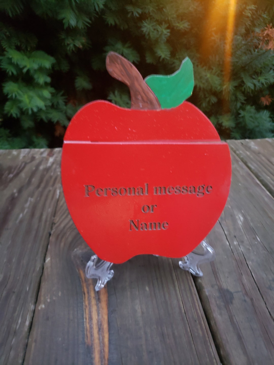 Apple Gift Card Holder, Gift Card Holder - Etsy