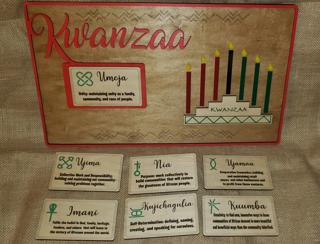 Kwanzaa Display, Kinara, Kwanzaa Kinara Display Board - Etsy