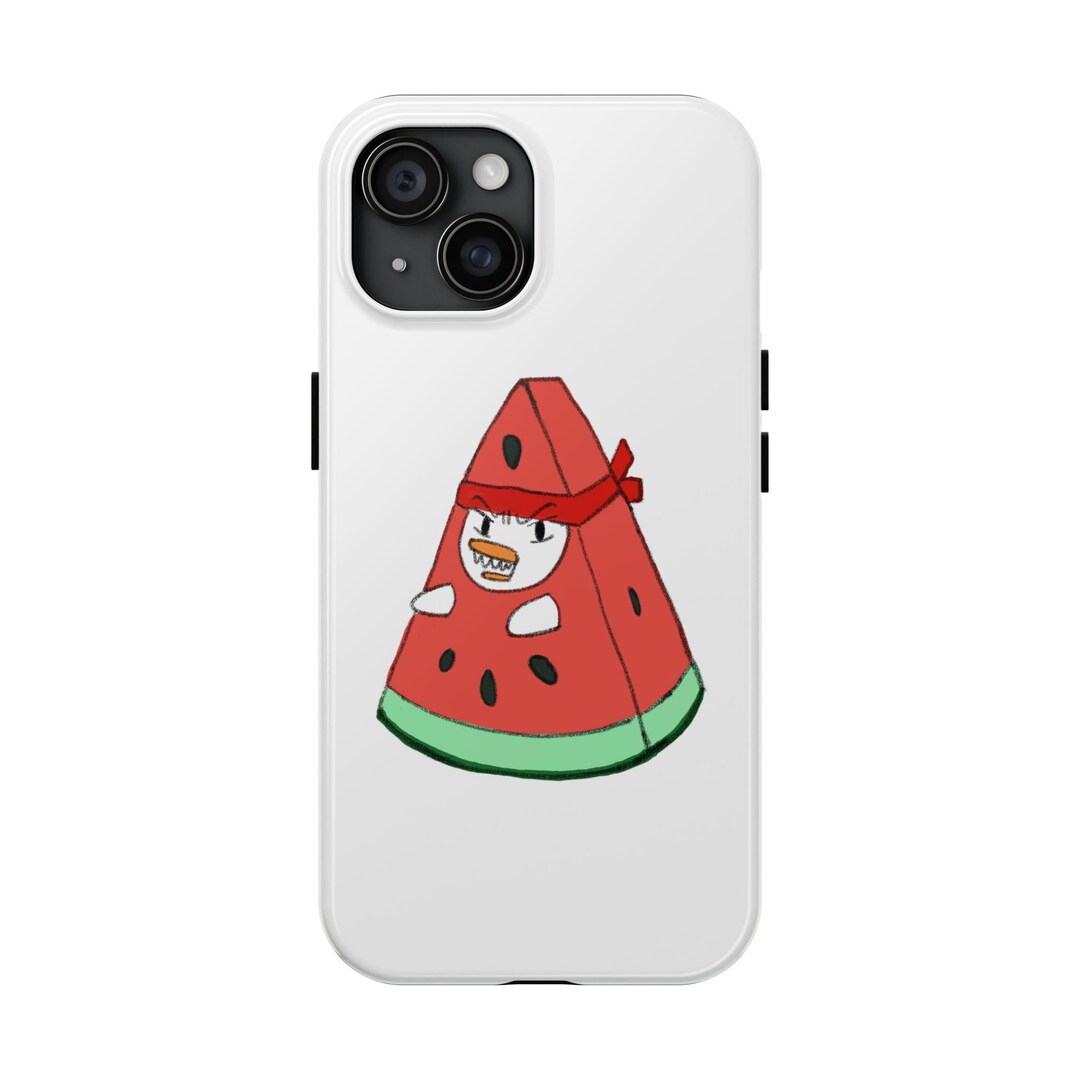 Samuel Penguin in Water Melon Suit Cute Phone Cases, Protective Phone ...