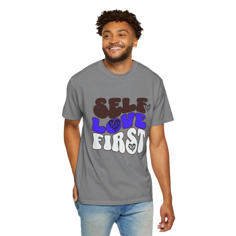 Unisex T-shirt, Self-love T-shirt, Gift for Her, Gift for Him, Self ...