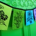Garden Flags With Flowers Flower Flags Jewel Tones Garden Prayer Flags ...
