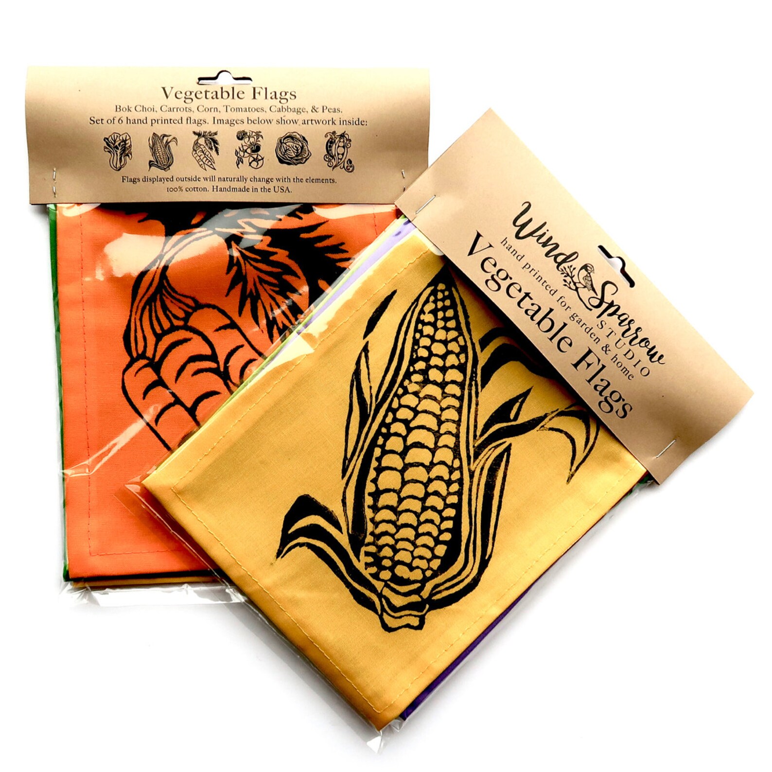 Vegetable Flags Vegetable Bunting Garden Flag Garden - Etsy