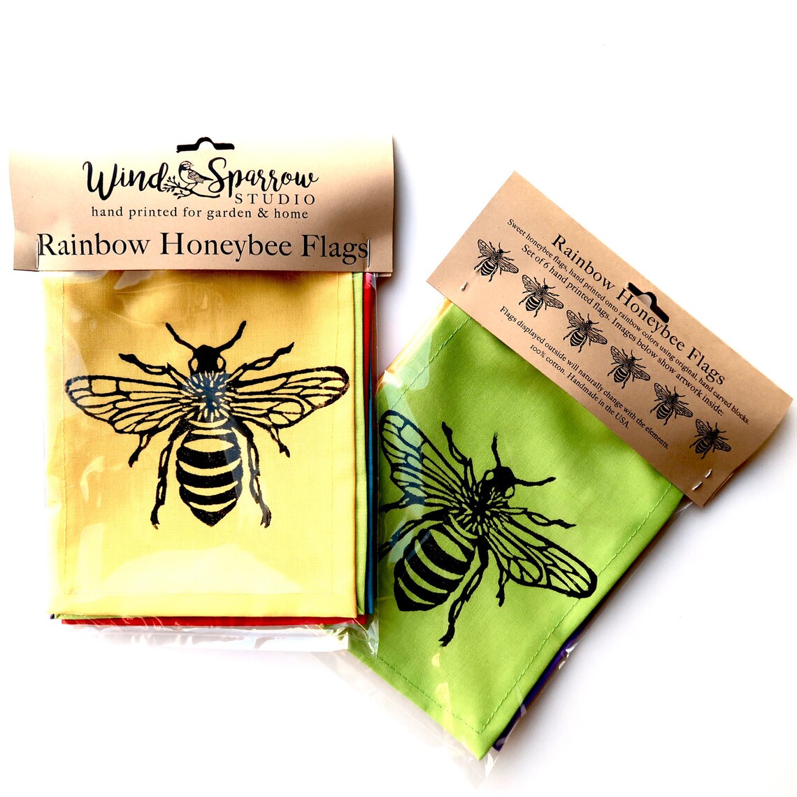 NEW Rainbow Honeybee Flags Bee Banner Rainbow Garland Beekeeper Bee ...