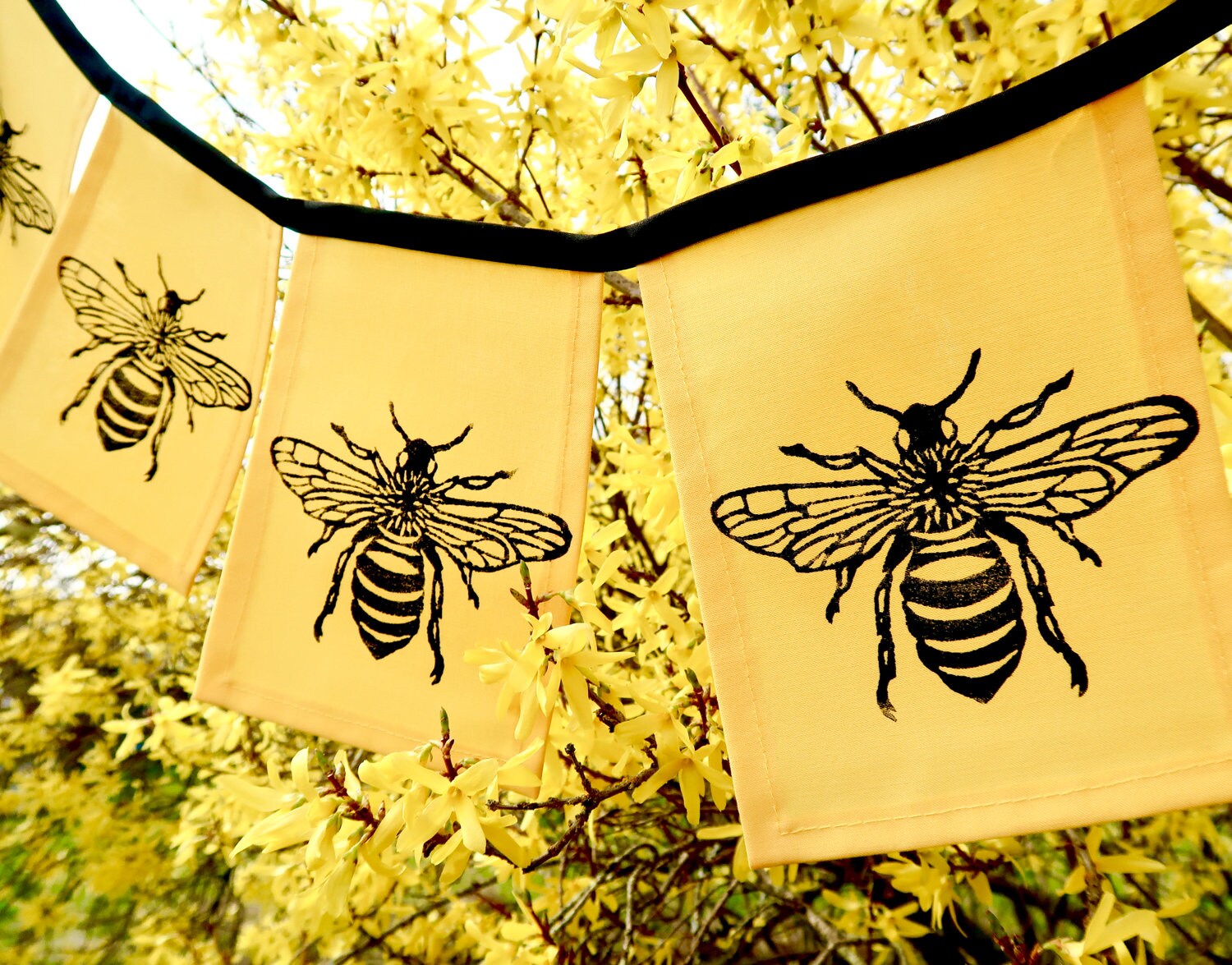 Honeybee Flags Beehive Beekeeper Bee Print Honeybee Garden Flag Prayer ...