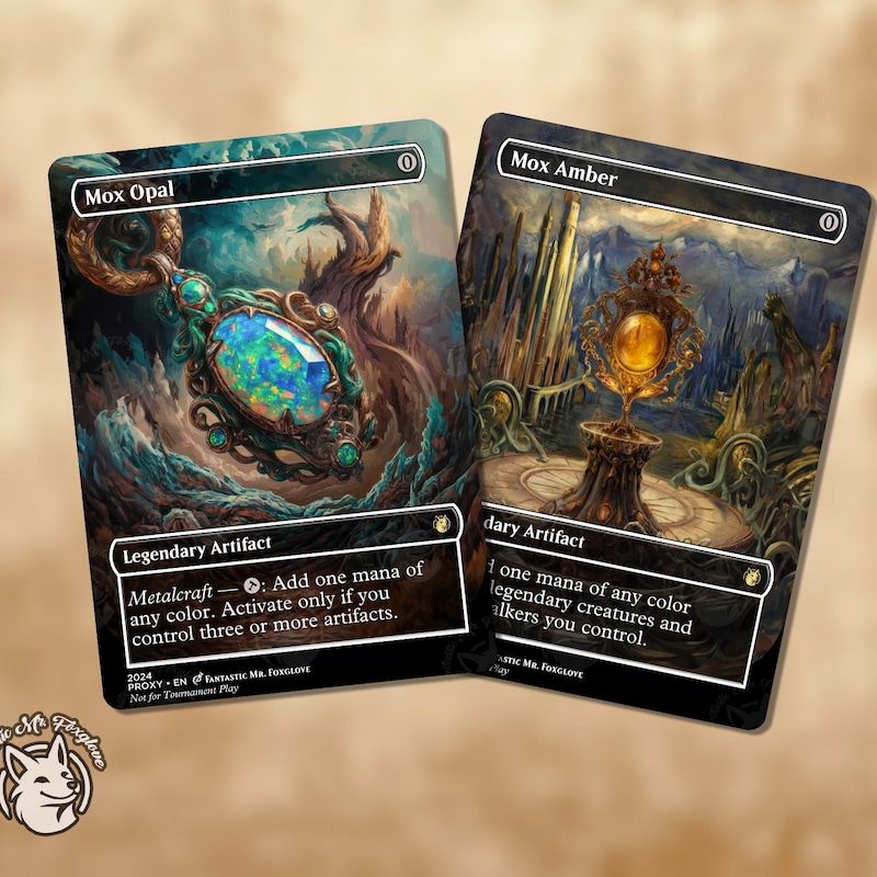 Mtg Proxy Mox Artifacts - Etsy