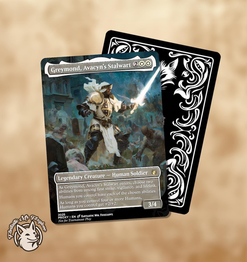 Greymond, Avacyn's Stalwart | Proxy Card (AKA Rick, Steadfast Leader ...