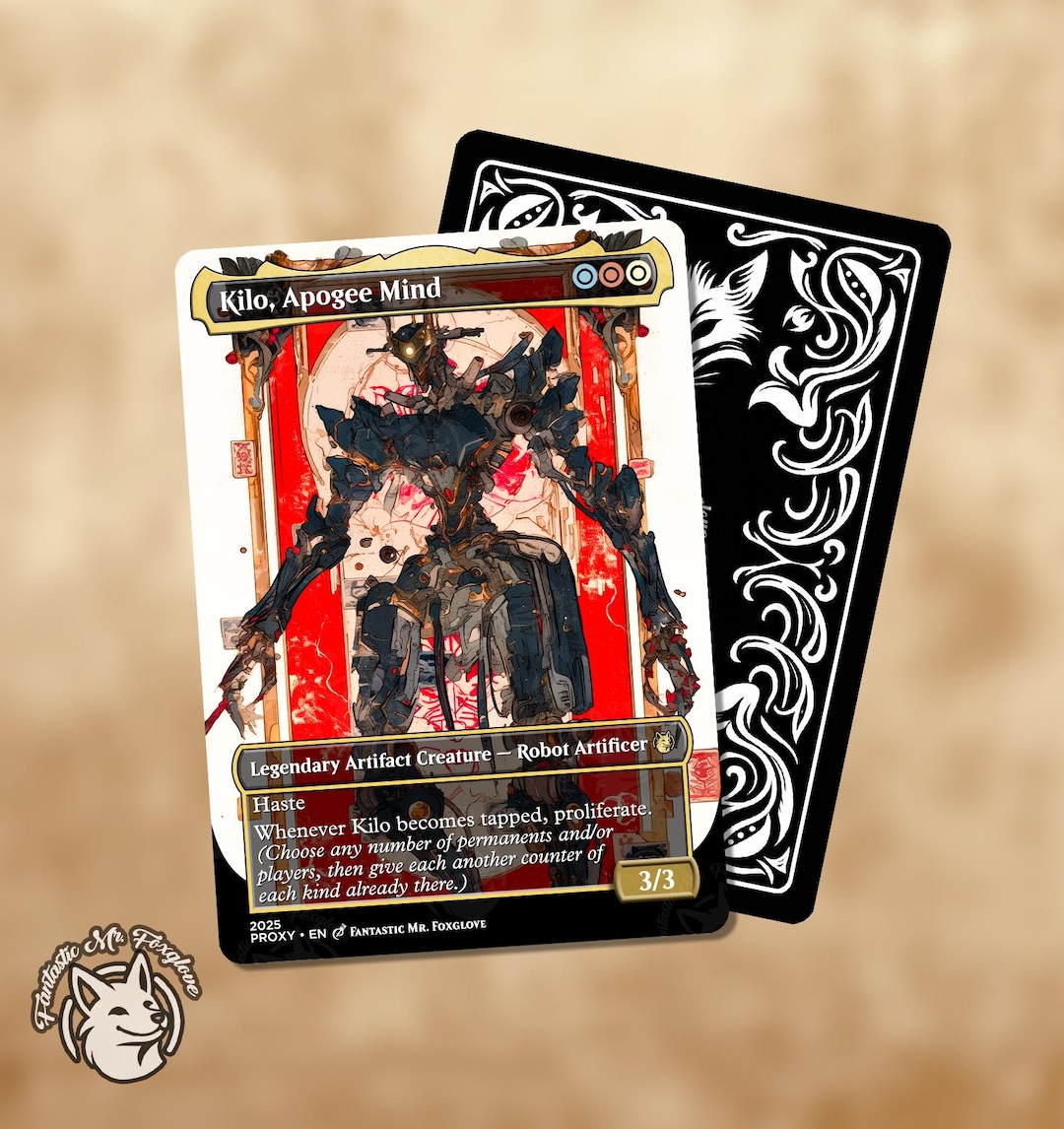 Kilo, Apogee Mind | Proxy Card - Etsy
