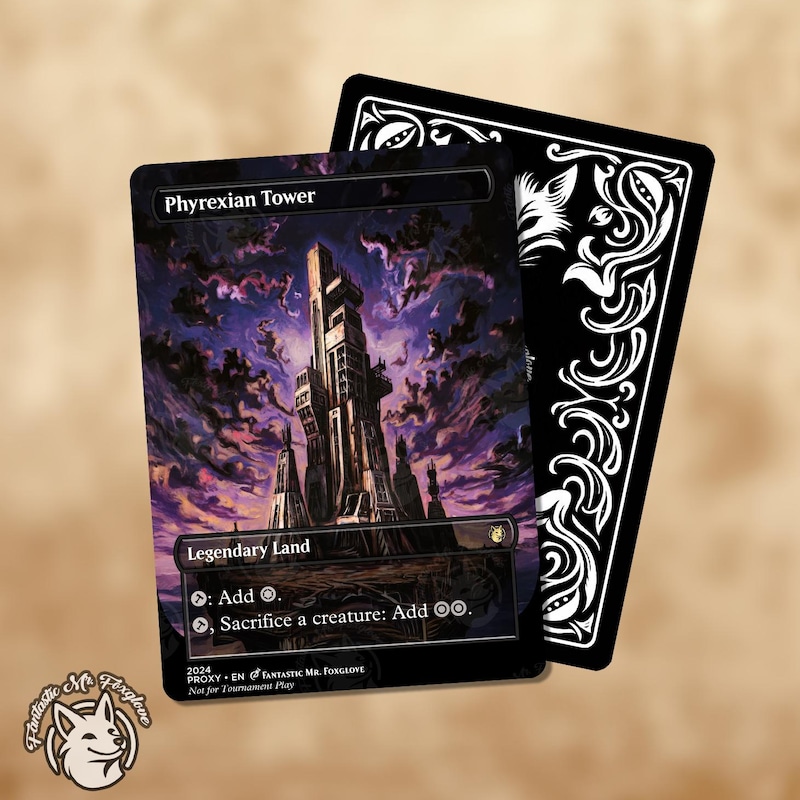 Custom Card Tower - Etsy