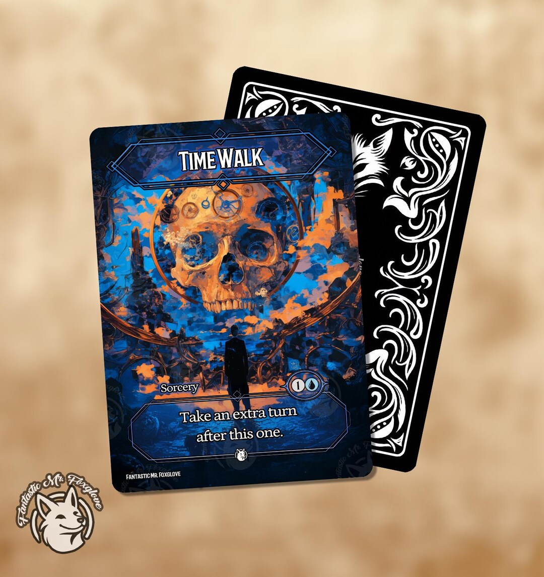 Time Walk | Proxy Card — Choose Your Art and Card Frame! - Etsy