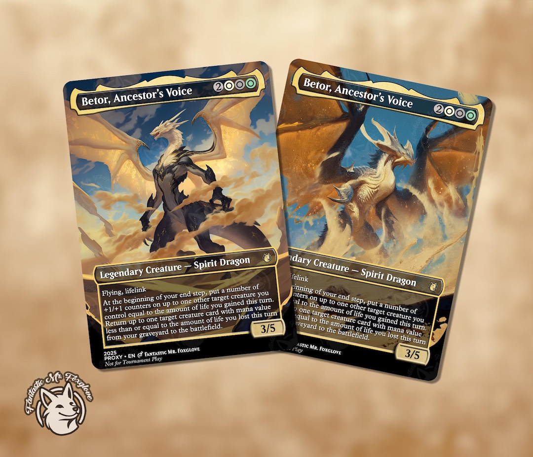 Betor, Ancestor's Voice | Proxy Card — Choose Your Art! - Etsy