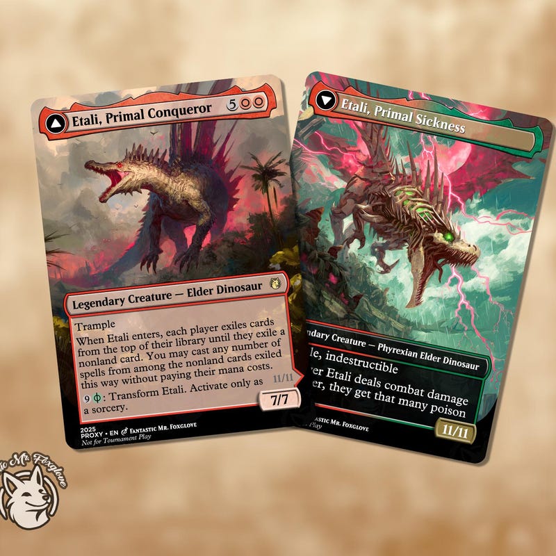 Mtg Proxy Etali - Etsy