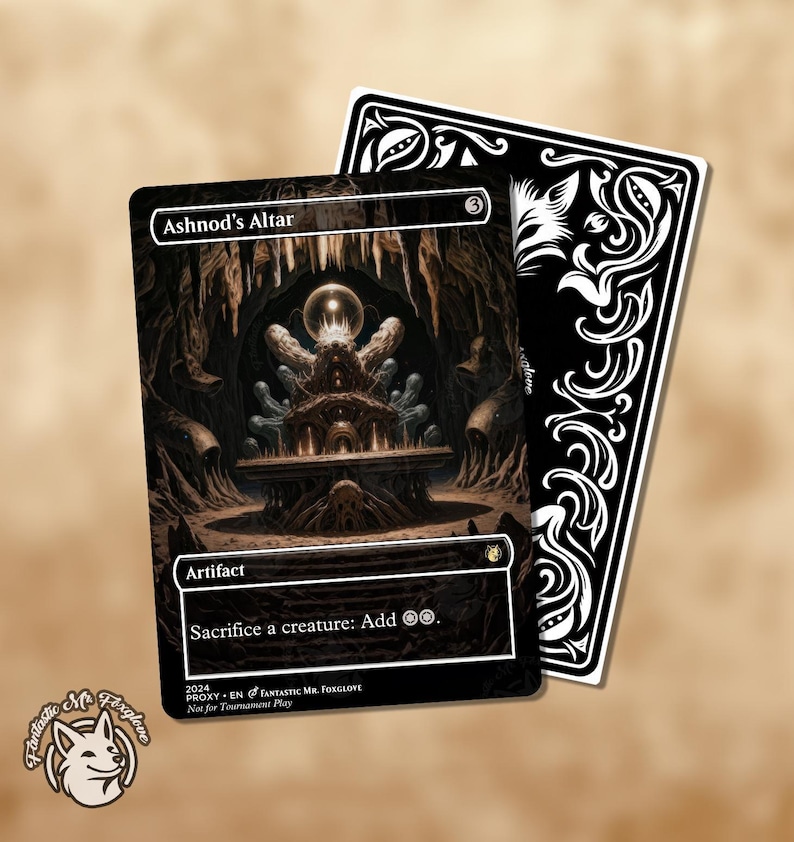 3 Combo Altars | Proxy Cards — Ashnod's Altar, Phyrexian Altar & Altar ...