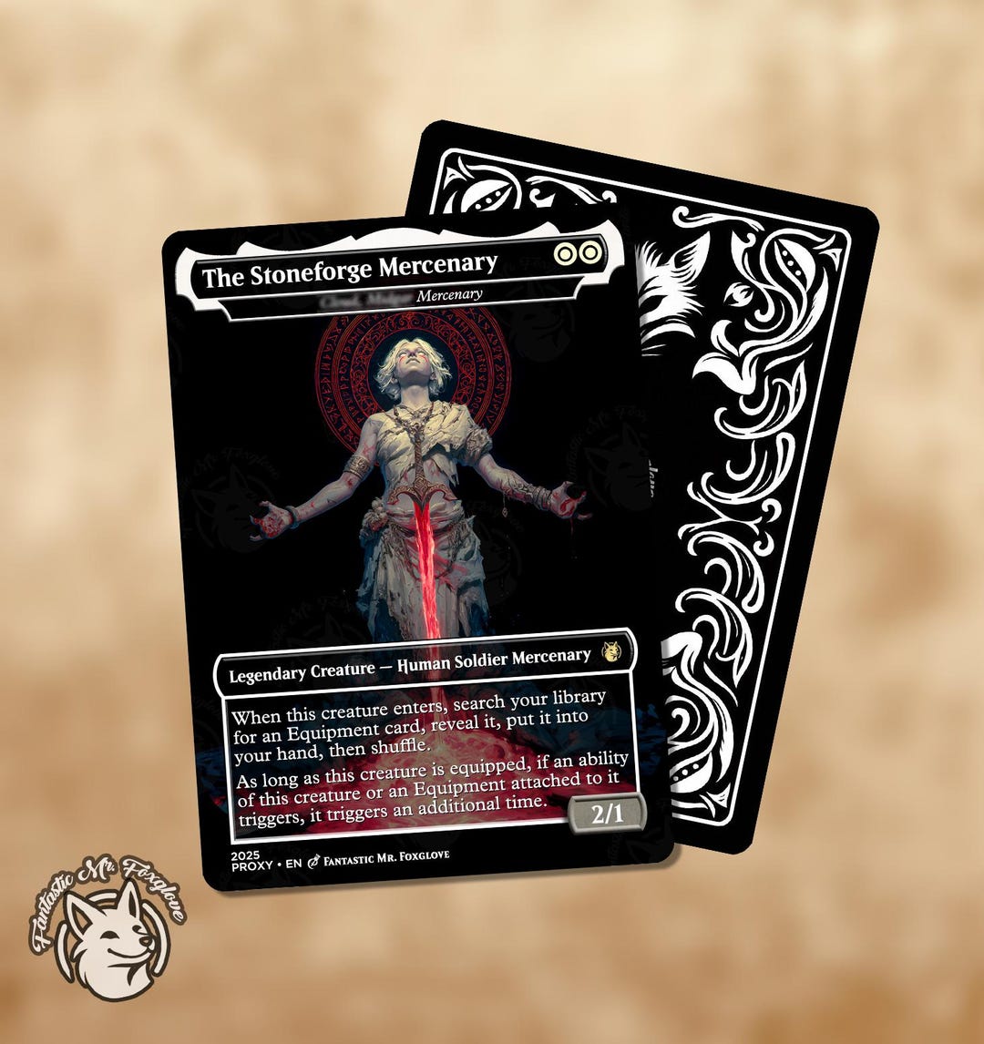 Cloud, Midgar Mercenary | Proxy Card — custom In-universe Nickname ...