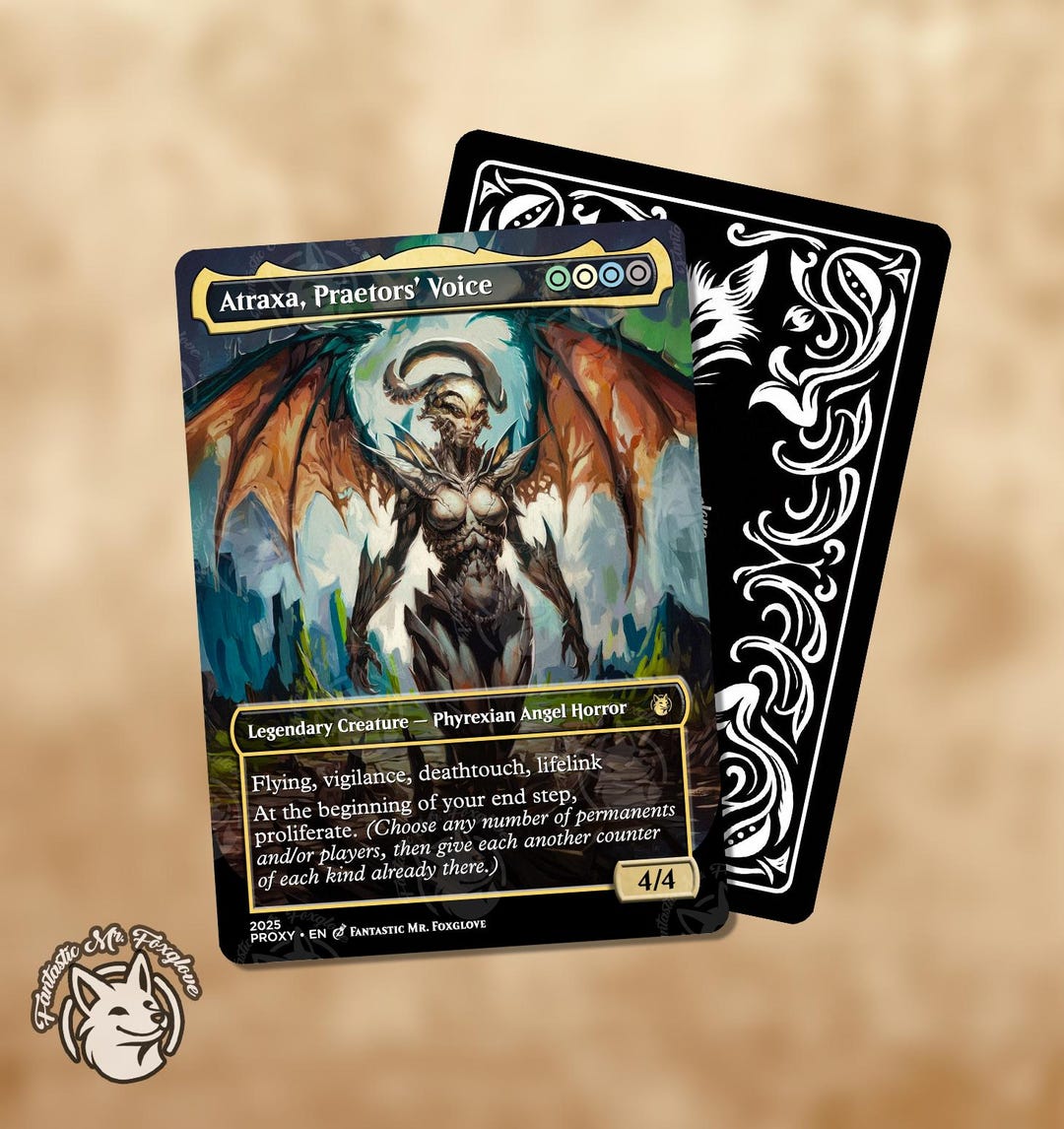 Atraxa, Praetors' Voice OR Grand Unifier | Proxy Card - Etsy