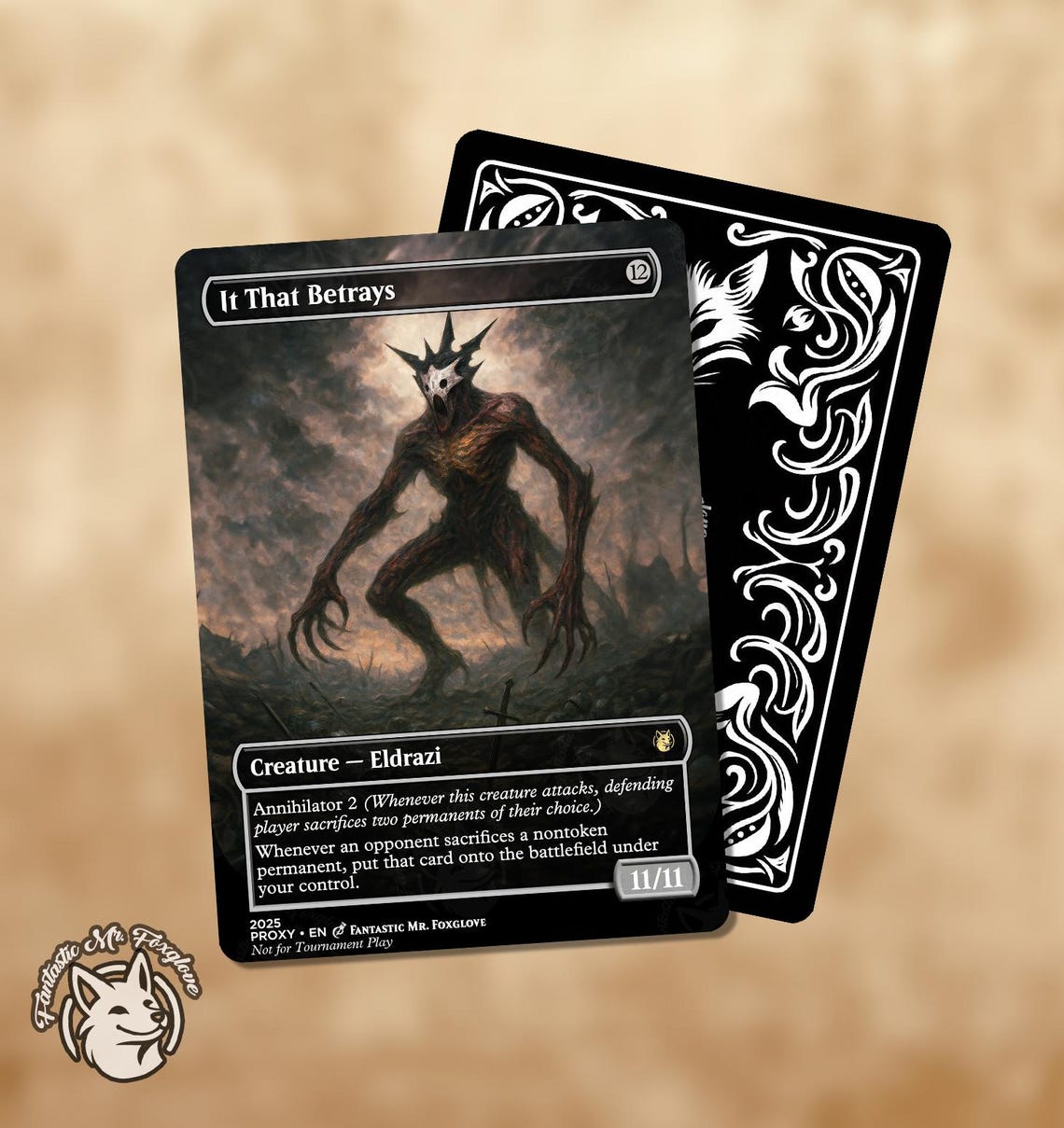 It That Betrays | Proxy Card - Etsy