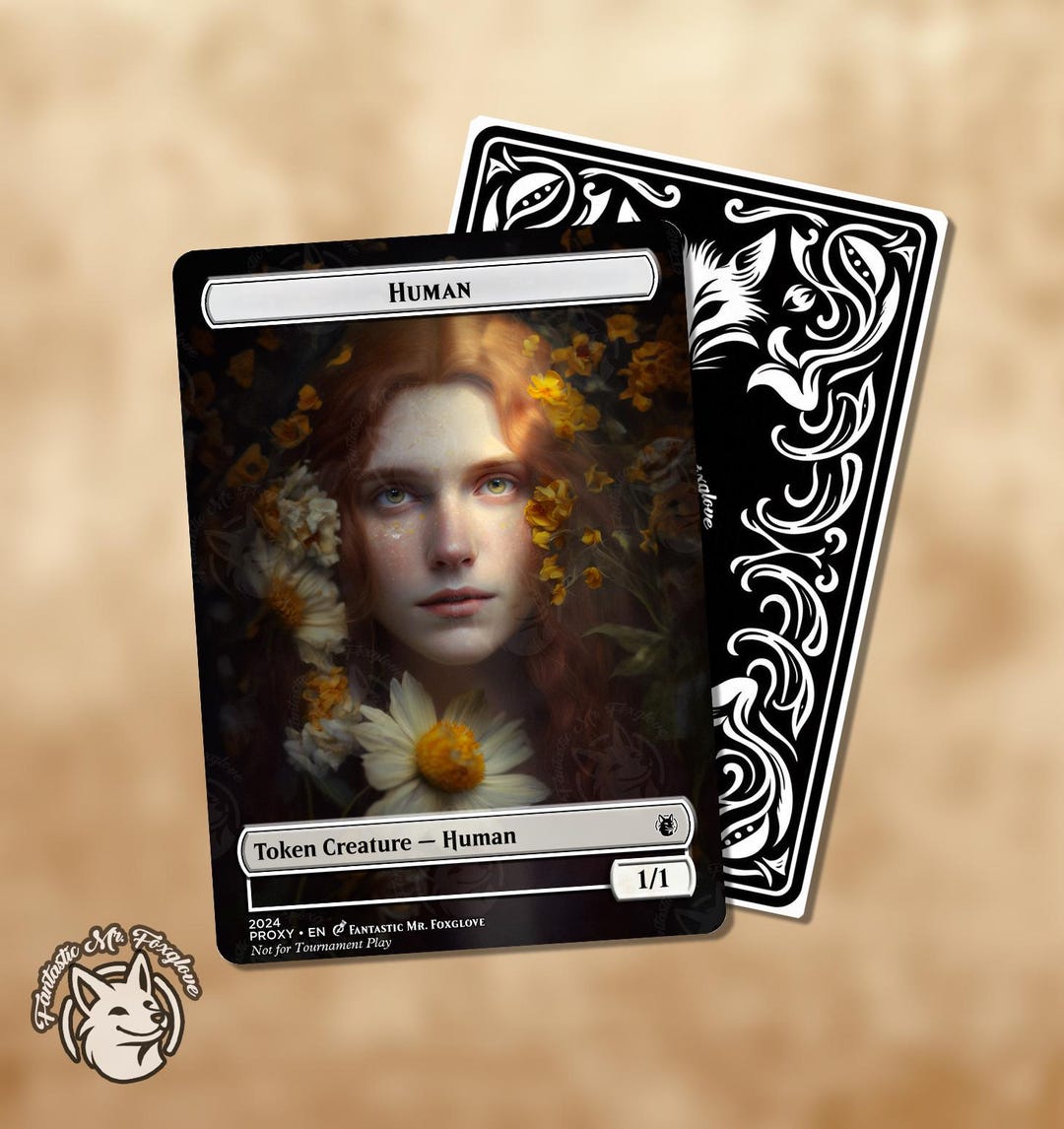 Human Token | Proxy Card — option for Citizen Token! - Etsy