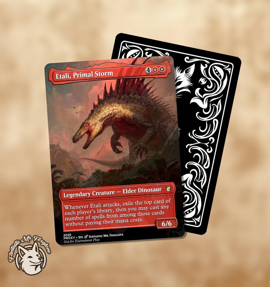Etali, Primal Storm | Proxy Card - Etsy