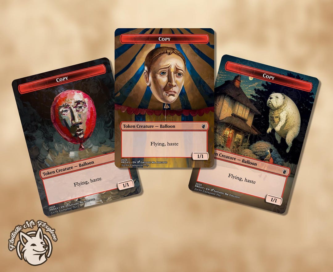 Balloon Copy Token | Proxy Cards — Perfect for the Jolly Balloon Man ...