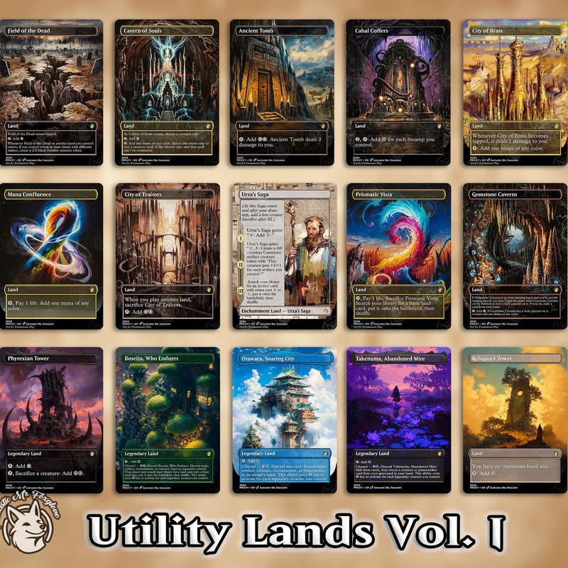 Mtg Land Utility - Etsy