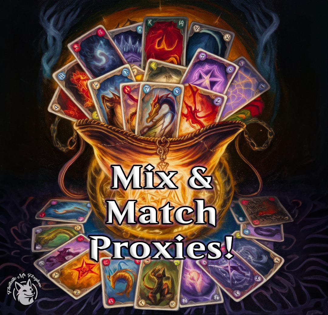 Build Your Own Bundle mix and Match From Other Listings MTG Proxies ...