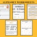 Preschool + Kindergarten Learning Bundle| Printable Activity Worksheets ...