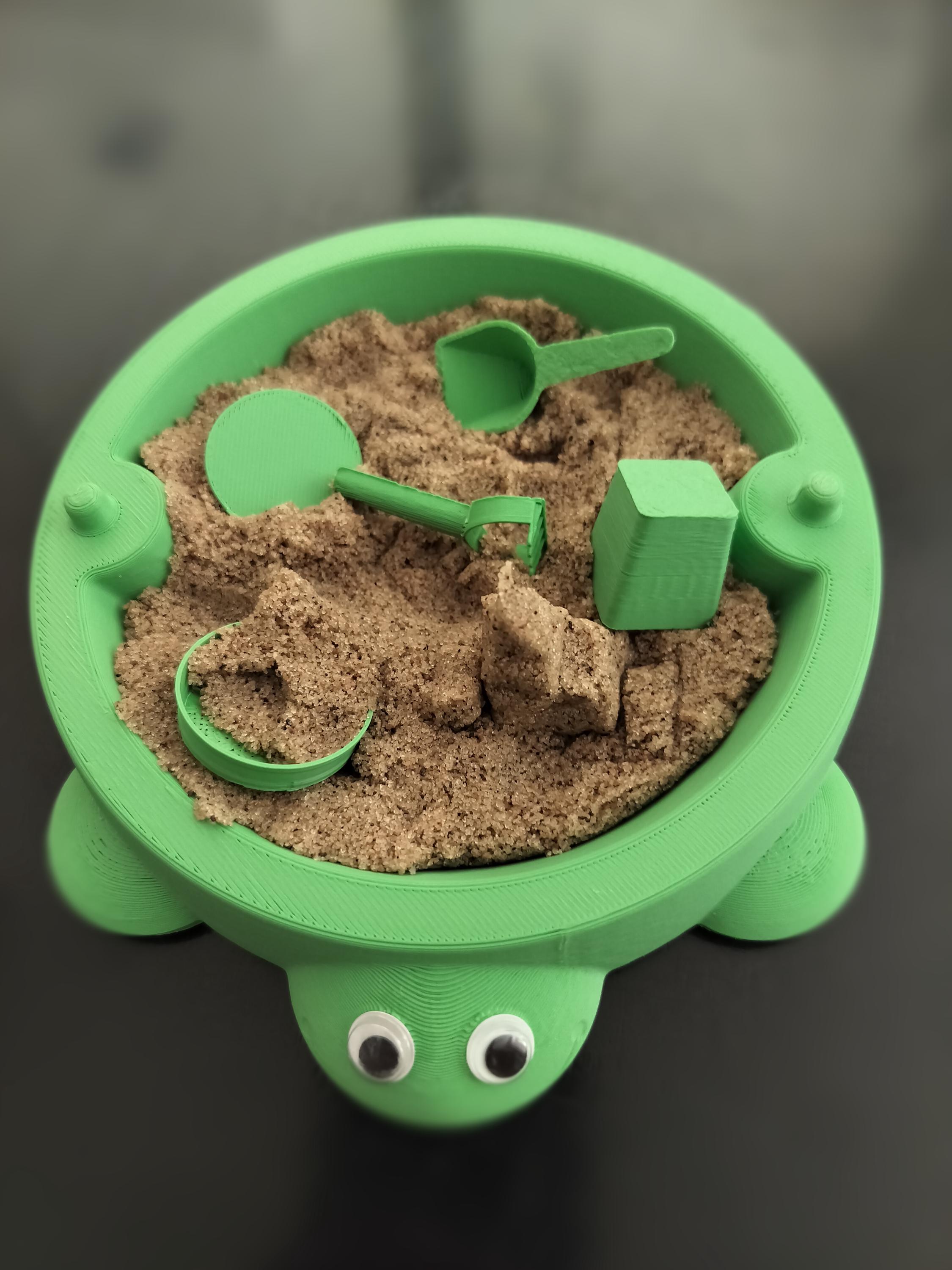 It is 3d Printed Desktop Turtle Sandbox. Just Like the One You Have in ...