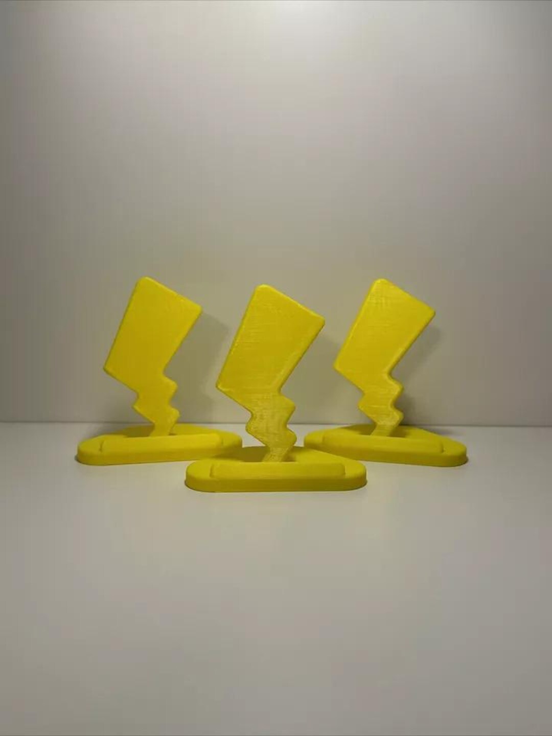Pikachu's Tail Pokémon Card Display Stand 3 Pack 3D Printed - Etsy