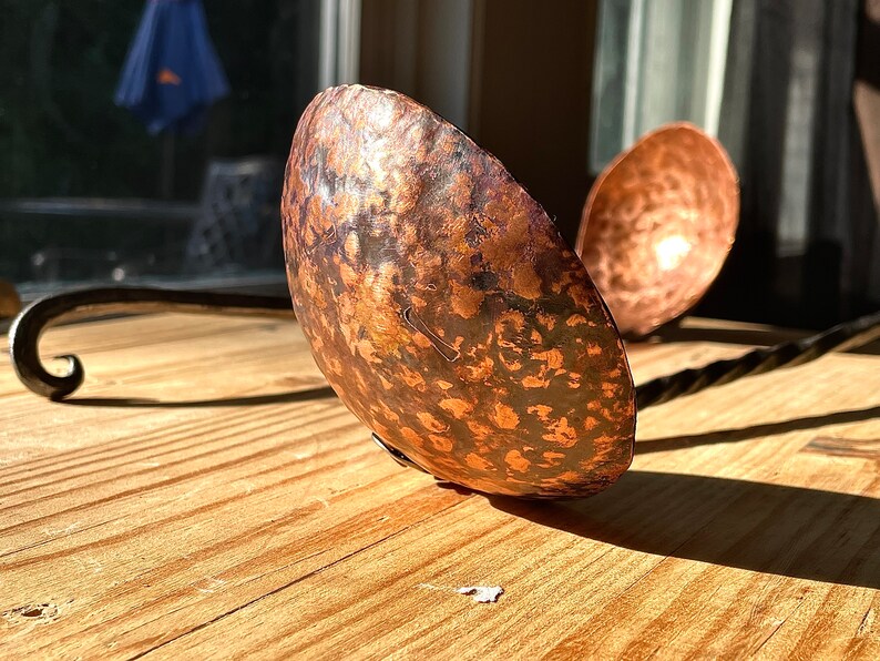 Artisan Copper & Iron Kitchen Ladle - Etsy