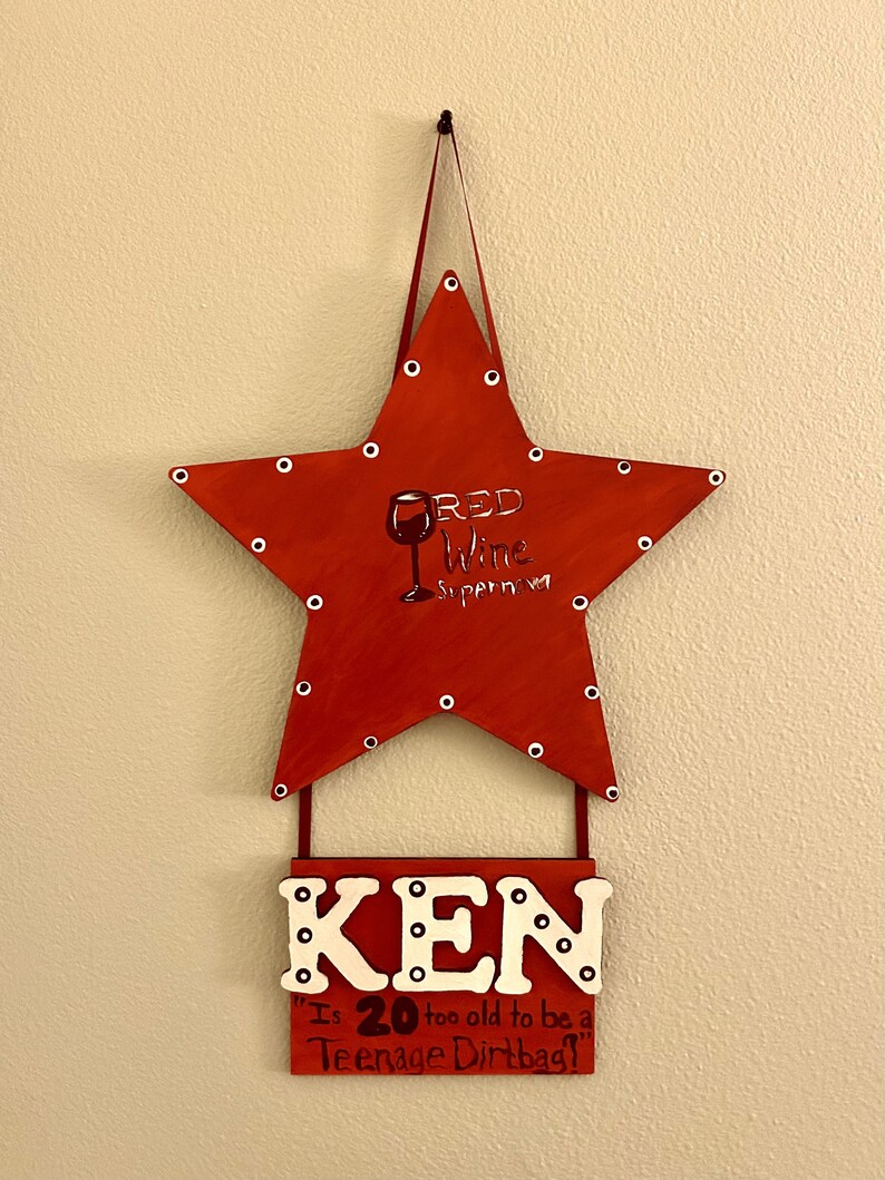 Guest Book Signature Board; Birthday Party Decorations; Wall Hanging ...