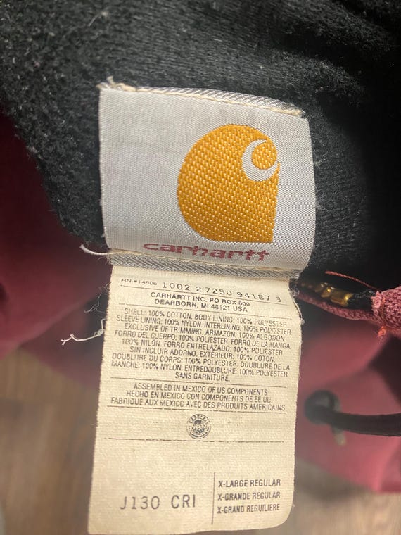 Vintage Carhartt Jacket, Vintage Carhartt J130 CRI Cr… - Gem