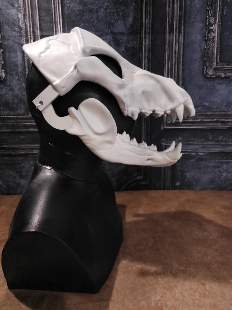 Dog Skull Canine Skull 3D Printed Fursuit Furry Head Base, Kit ...