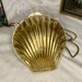 Vintage Brass Clam Purse - Etsy