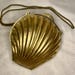 Vintage Brass Clam Purse - Etsy