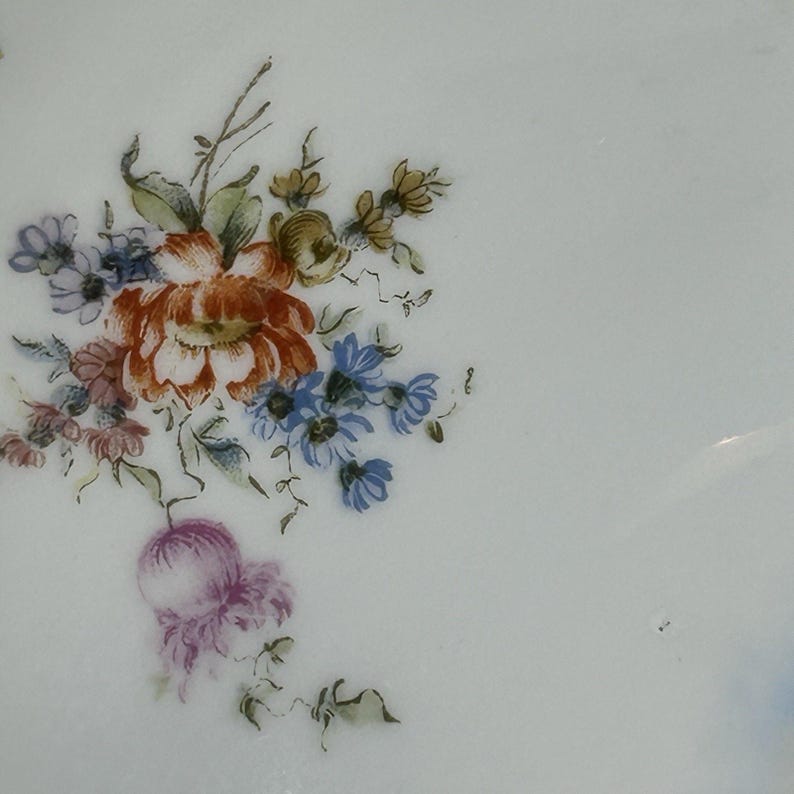 Antique Rosenthal RC Savoy 10” Bowl, Hand Painted Courting Couple ...