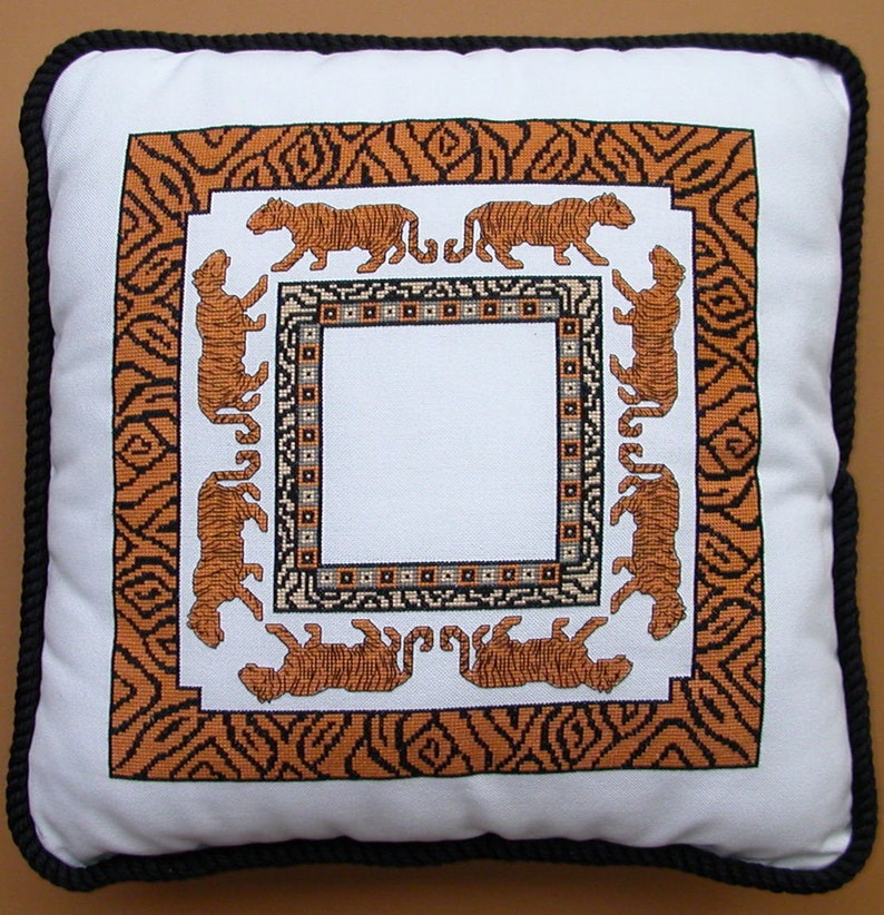 Eight Tigers Cross Stitch Pattern Download - Etsy