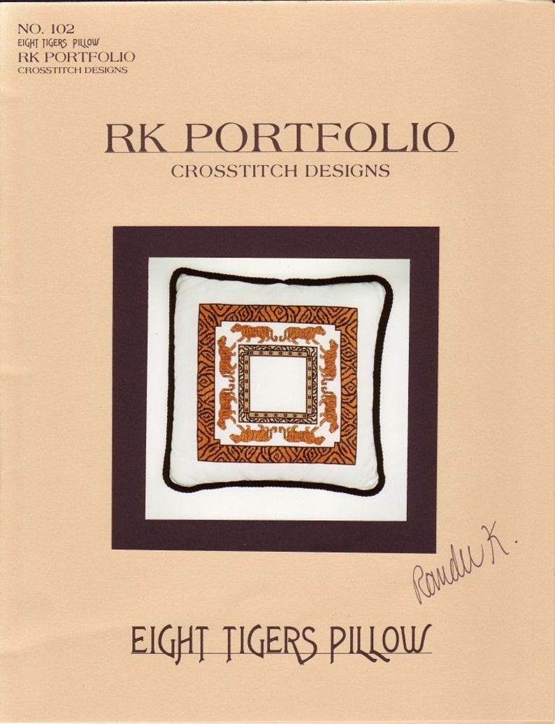 Eight Tigers Chart by RK Portfolio - Etsy