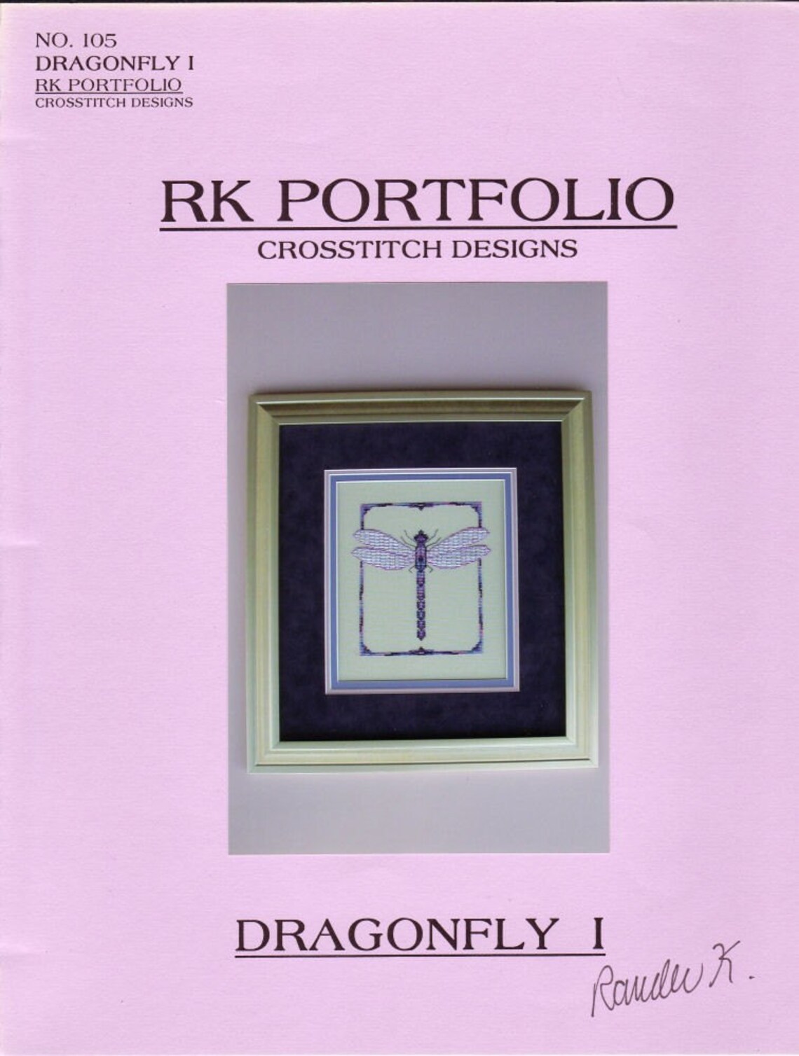 Dragonfly I Chart by RK Portfolio | Etsy