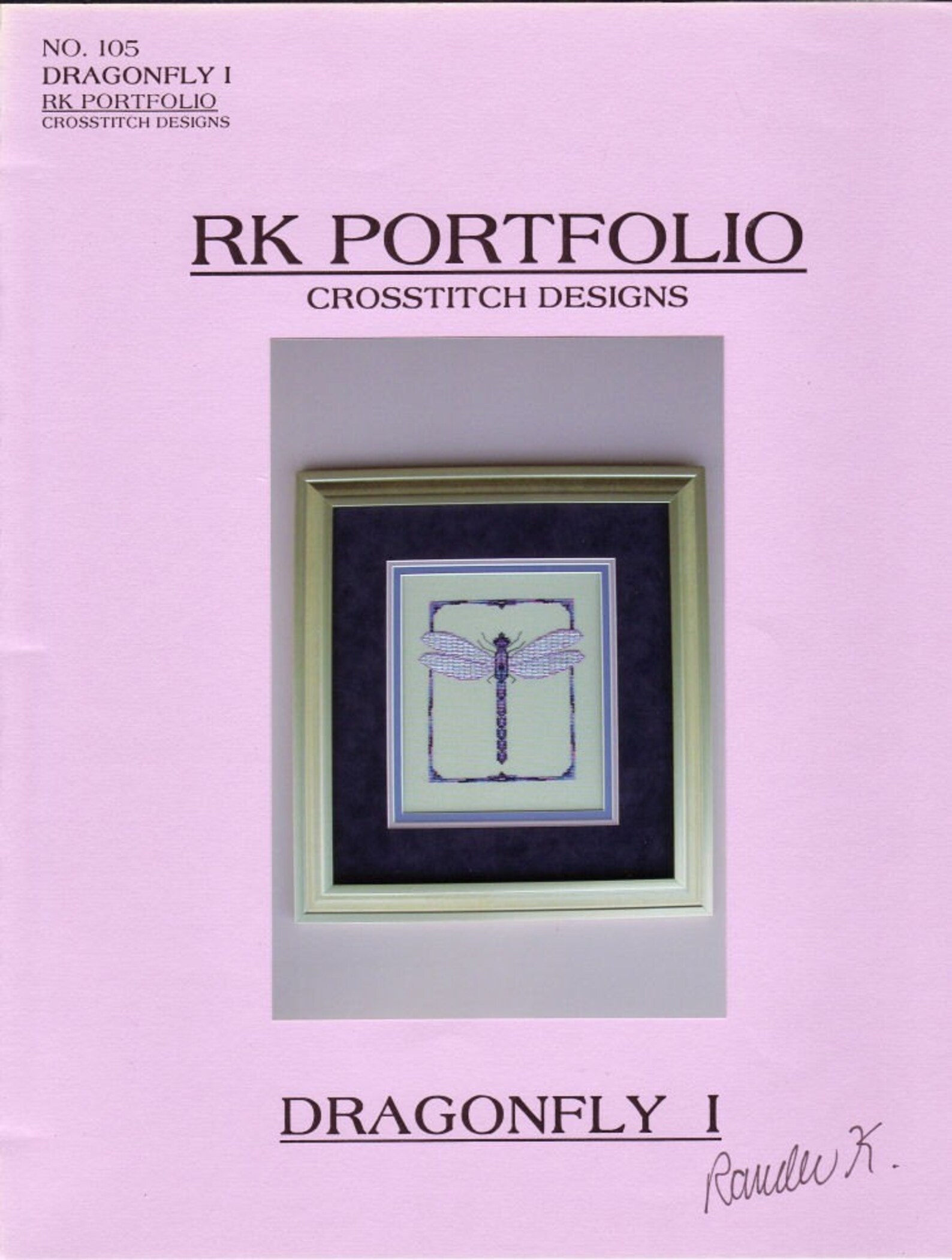 Dragonfly I Chart by RK Portfolio | Etsy