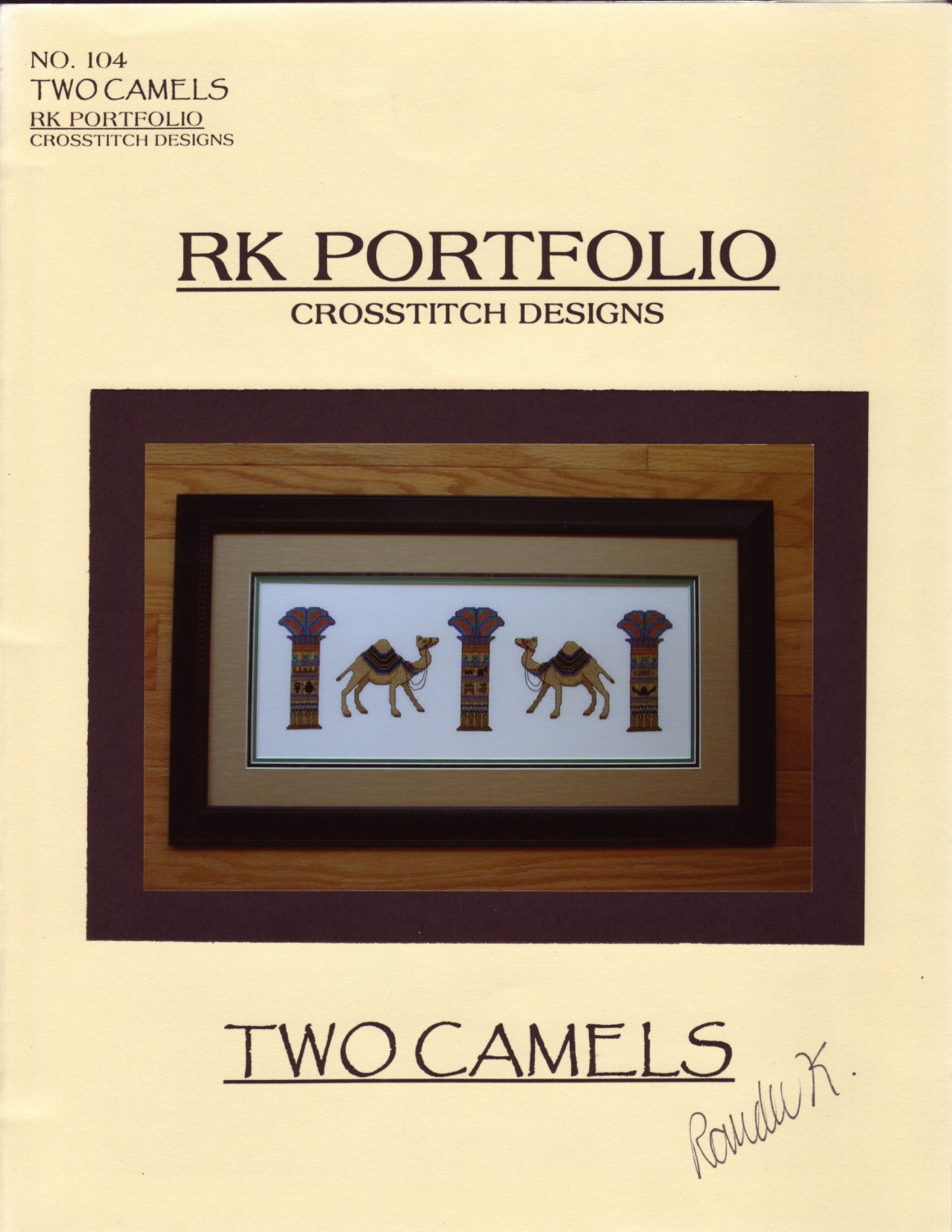 Two Camels Chart by RK Portfolio - Etsy