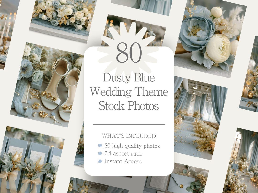 Dusty Blue Wedding Theme Pastel Blue Dusty Faceless Stock Photo Website ...