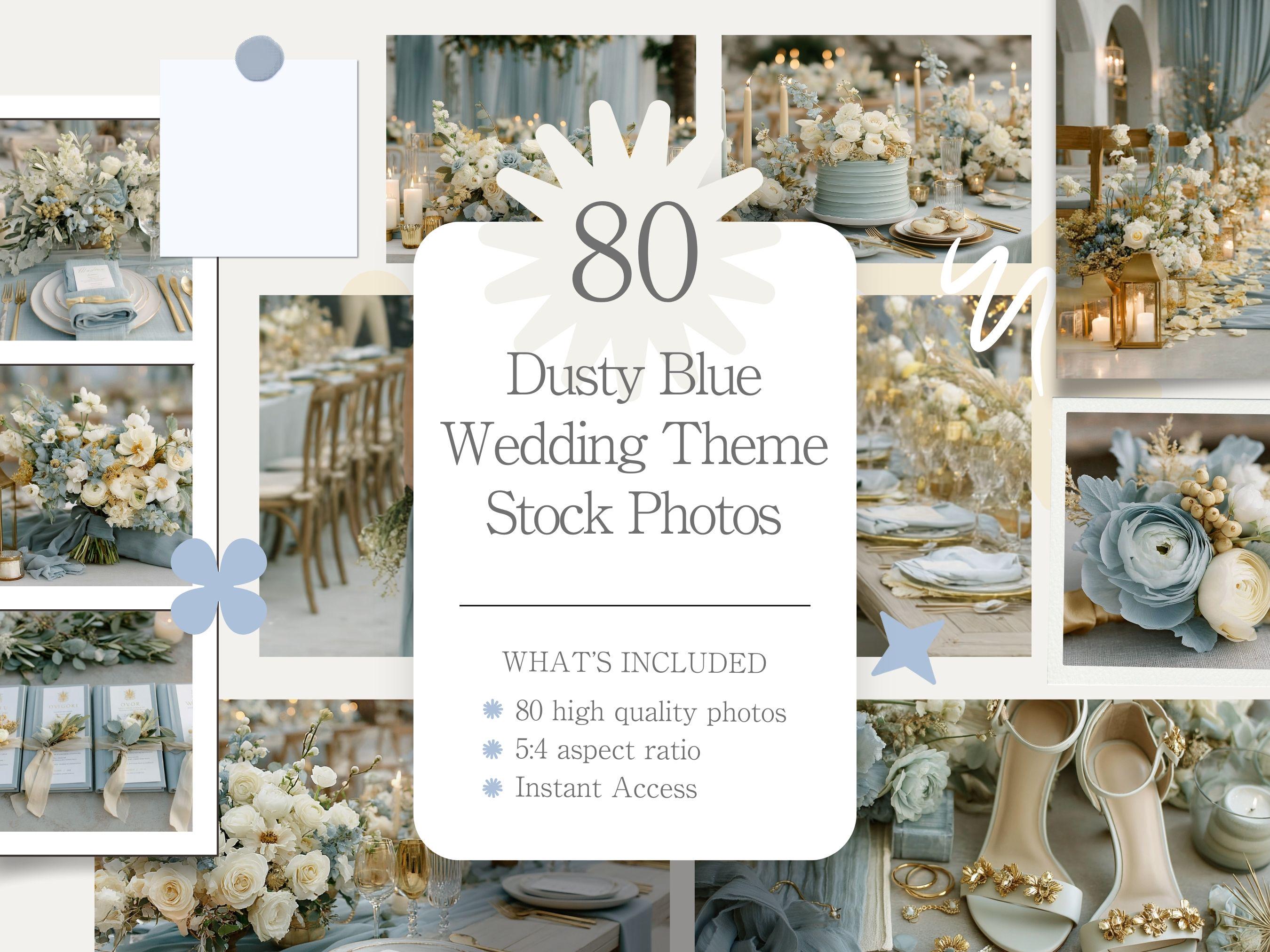 Dusty Blue Wedding Theme Pastel Blue Dusty Faceless Stock Photo Website ...