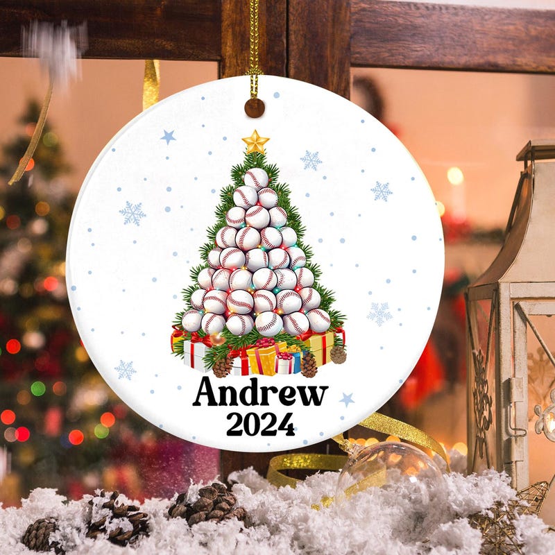 Baseball Christmas Svg - Etsy